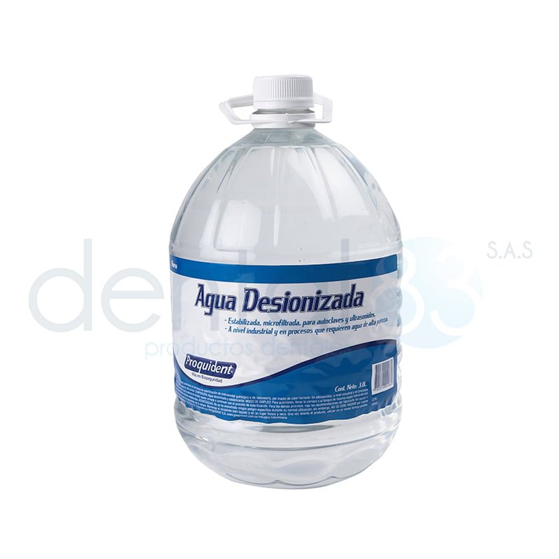 AGUA DESIONIZADA GALON X 3.8 LT - Dental83