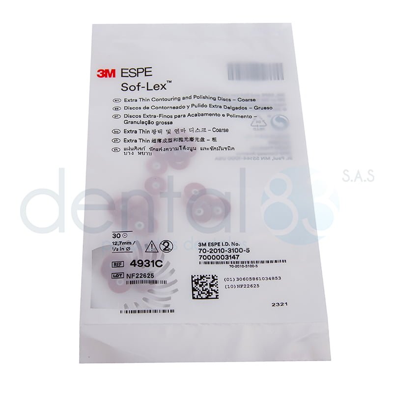 DISCOS SOF-LEX RPTO X 30 - Dental83