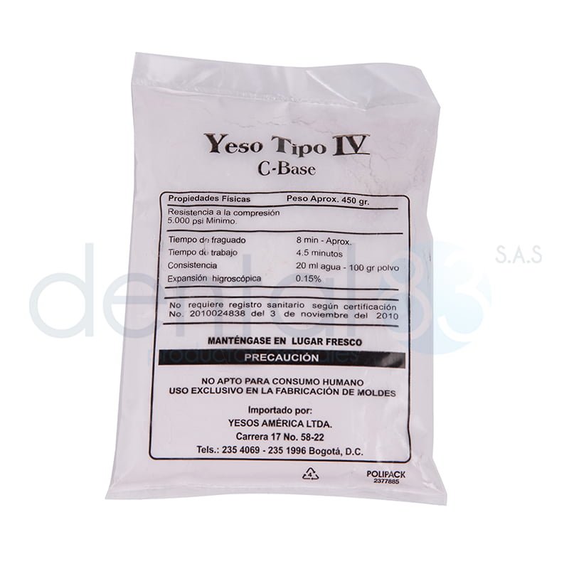 YESO TIPO IV LIBRA - Dental83