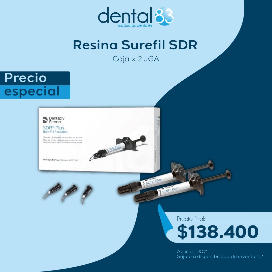 RESINA SUREFIL SDR PRECIO ESPECIAL - Dental83