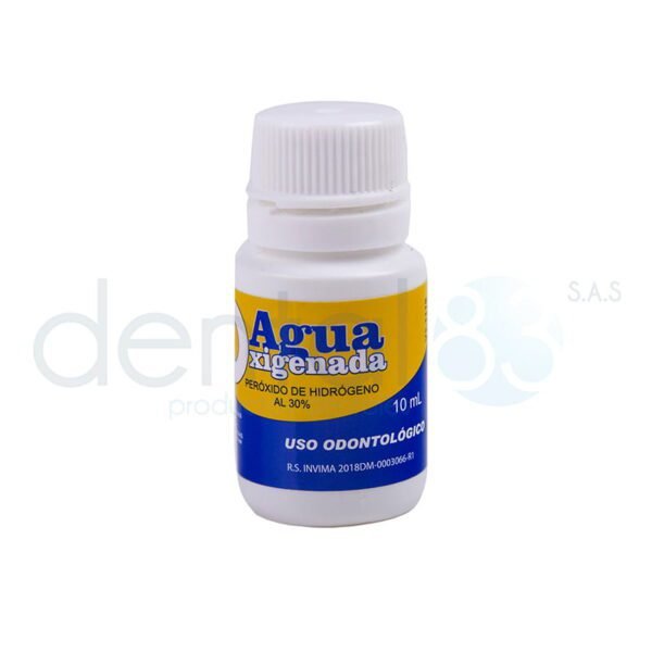 Agua Oxigenada 30% X 10 mL - PRODONT - Dental83